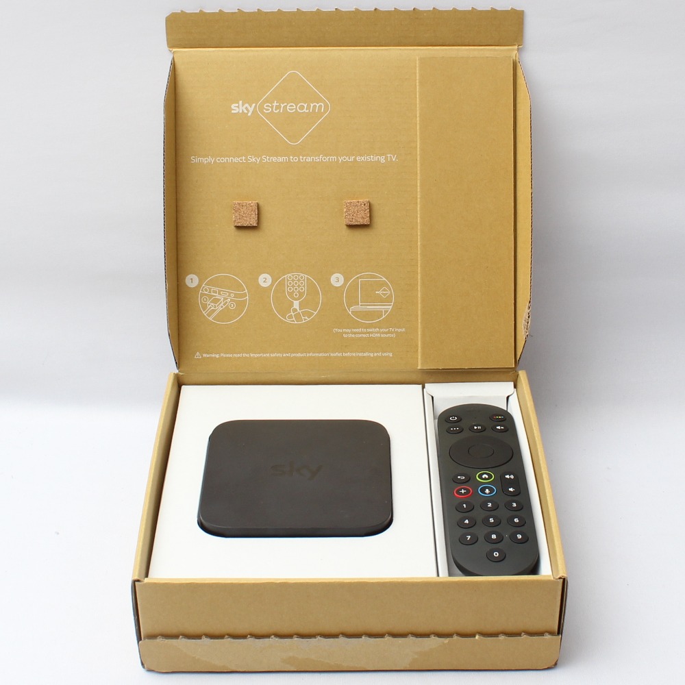 Pre-owned Sky Puck Sky Stream PUK - TV Streaming Box With Remote (U ...